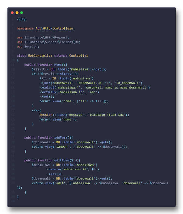 Tutorial Membuat CRUD Dengan Laravel | by Faried Risky | Medium