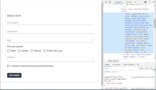 Angular forms with GitHub example — tutorial 6: form validation | by ...