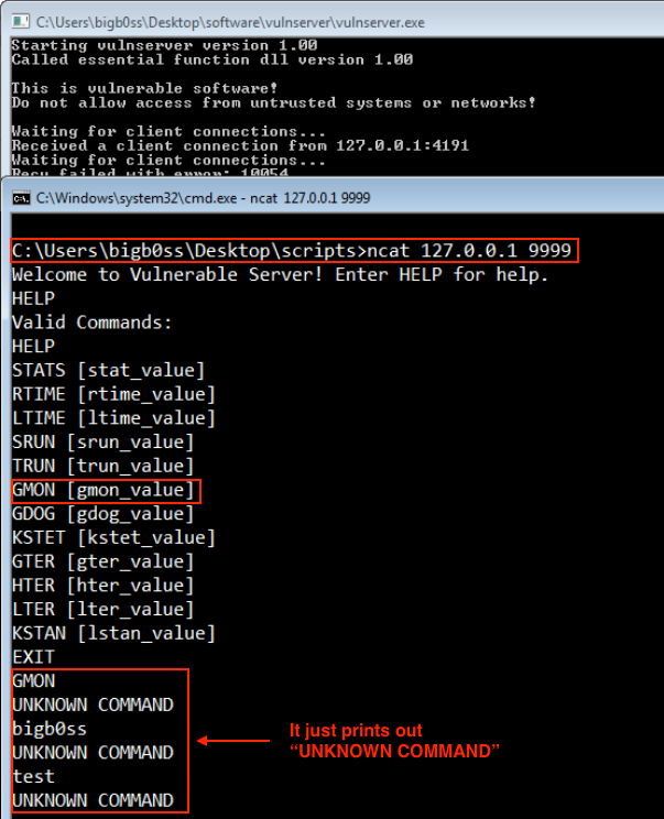 [ExpDev] Vulnserver — Part 3. Vulnserver — Part 3 (GMON — SEH… | by bigb0ss | InfoSec Write-ups