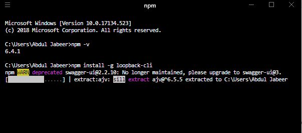 Installing Loopback And Create An App 01 By Ahmed Thaajwer D6 Digital Medium