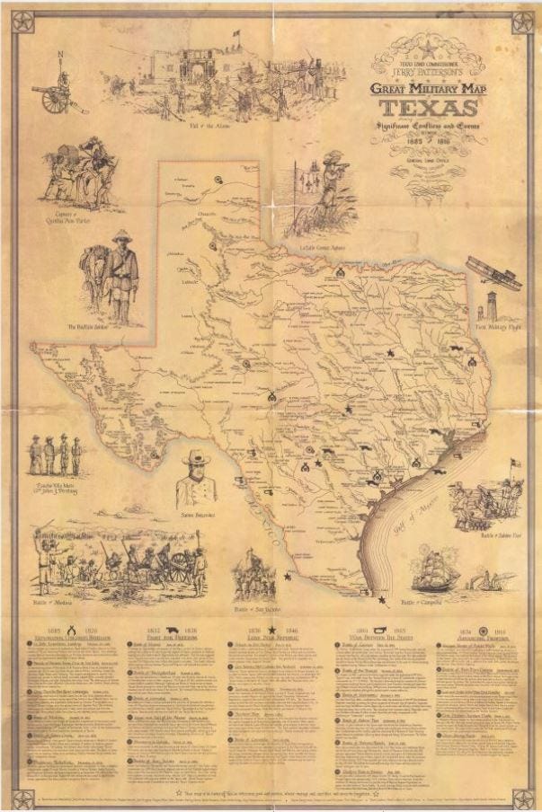 Commissioner Bush Follows Long-Standing Tradition of Mapping Texas | by ...