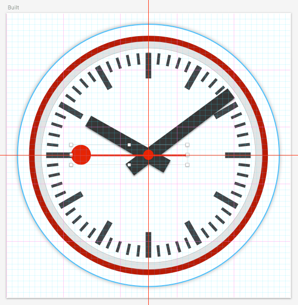 Making the Swiss Railway Clock in Sketch | by Stewart Curry | Prototypr