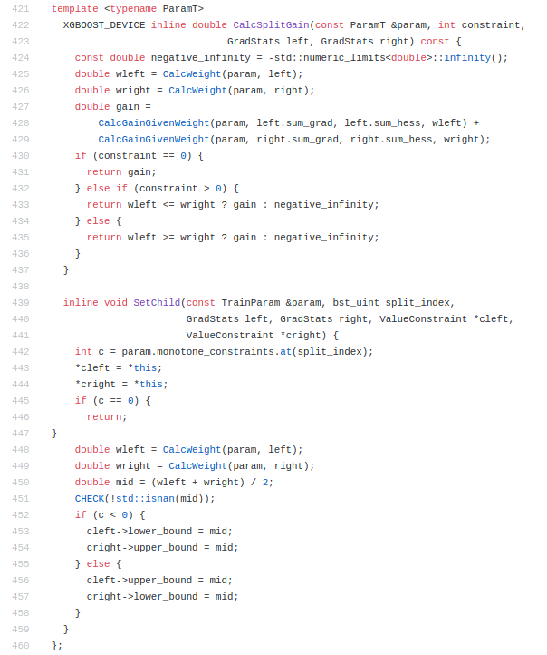 How does the popular XGBoost and LightGBM algorithm enforce monotonic ...