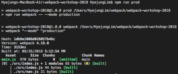 Summary of Webpack 4 Fundamentals by Sean Larkin (Part 2 of 4: Webpack ...