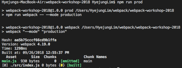 Summary of Webpack 4 Fundamentals by Sean Larkin (Part 2 of 4: Webpack ...
