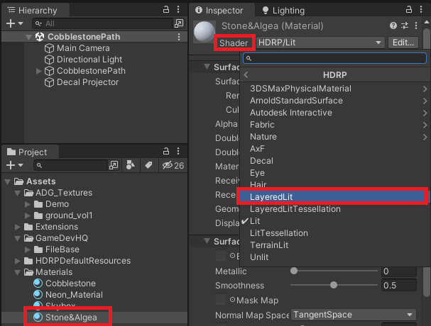 Using Layered Lit Shader to Mix Texture Maps | by Ricardo Miranda | Sep, 2022 | Medium