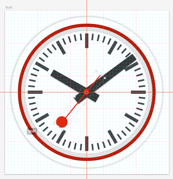 Making the Swiss Railway Clock in Sketch | by Stewart Curry | Prototypr