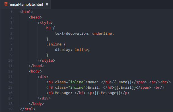 Sending Emails with Go Using a Custom Template | by Michael Habib | Medium