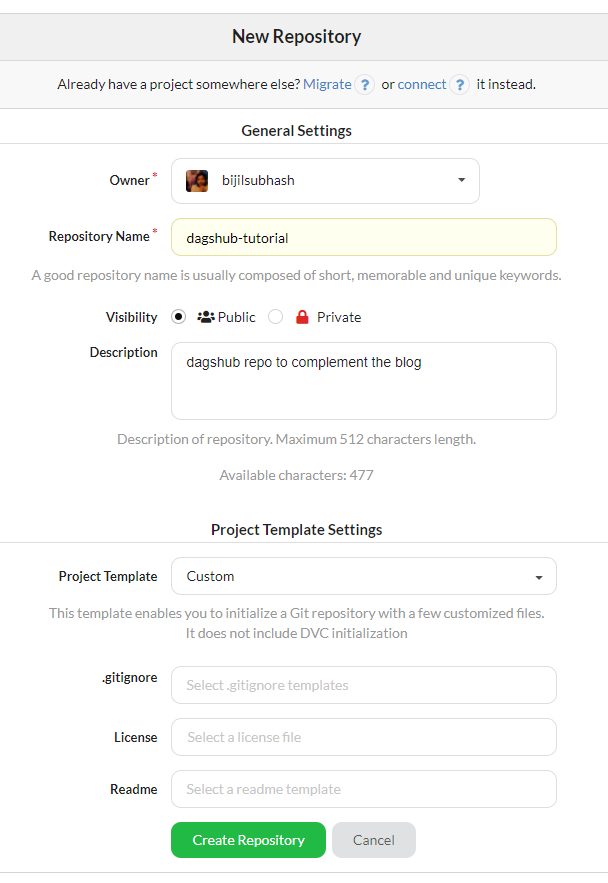 Machine Learning Model Tracking using DagsHub | Towards Data Science