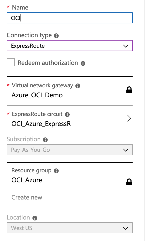 How to setup the interconnect between Oracle Cloud Infrastructure and ...
