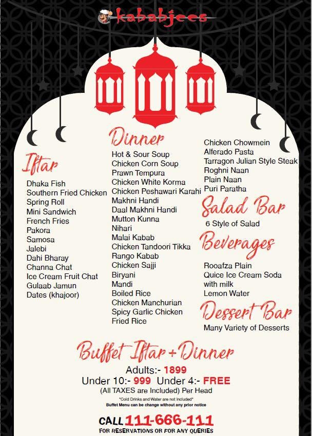 Ramadan Restaurant Guide 2017 - All the Sehri & Iftari deals | by Ali ...