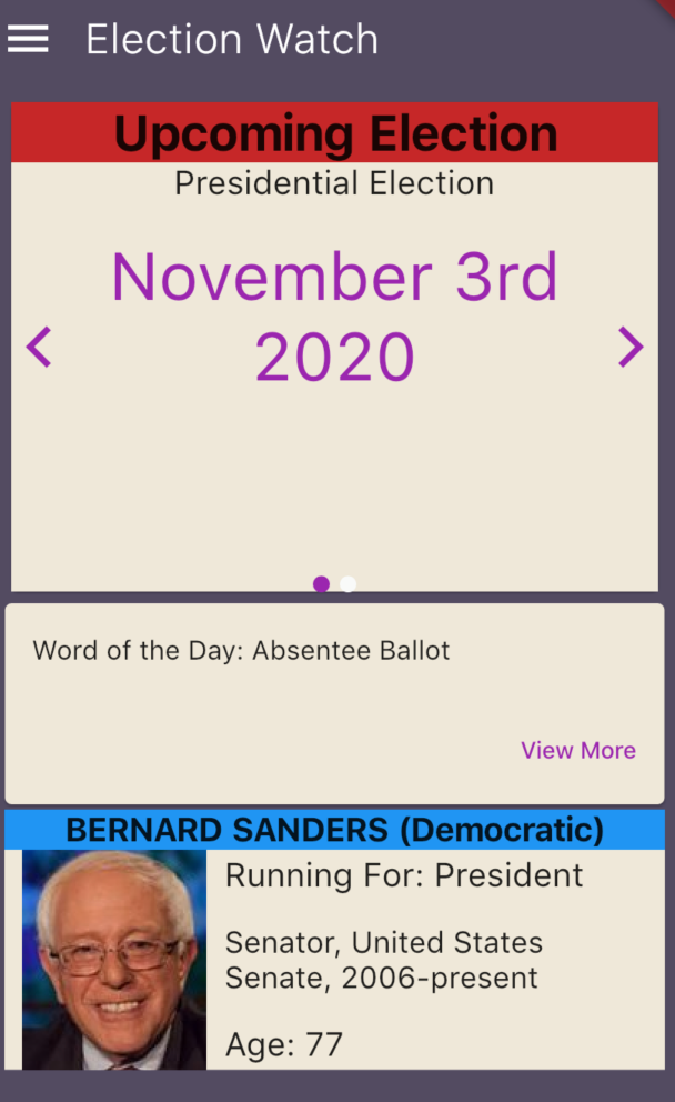 Election Watch. Election Watch is a mobile app that… | by Political ...