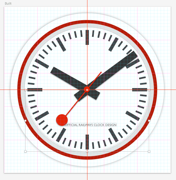 Making the Swiss Railway Clock in Sketch | by Stewart Curry | Prototypr