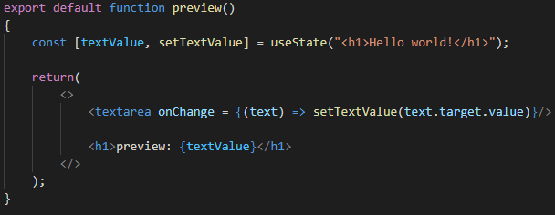 Creating a JSX Preview in Next.js | by Justin Schverak | Medium