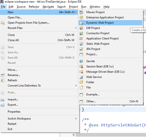 Setting Up the Develop Environment for a Web Application in Eclipse IDE ...
