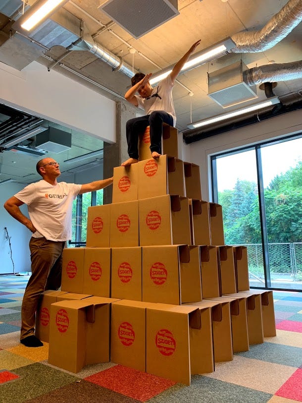 The Cardboard Shanty Town. Having a new school is both exciting… | by ...