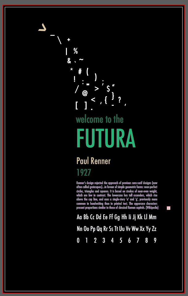 Type Specimen Poster Process Documentation | by Stephanie Pang ...