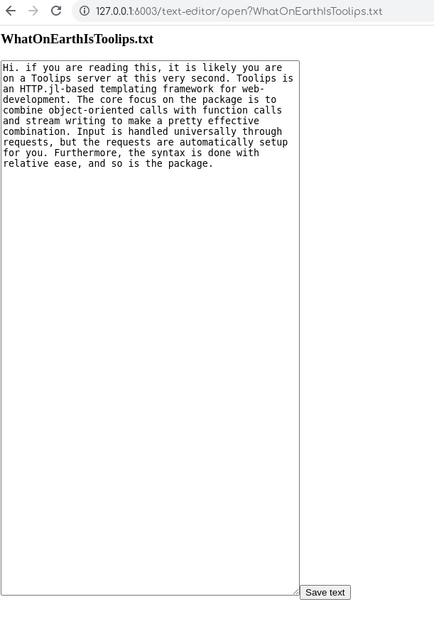 The Insanity Of Toolips.jl. The insanity behind a very Julian… | by ...