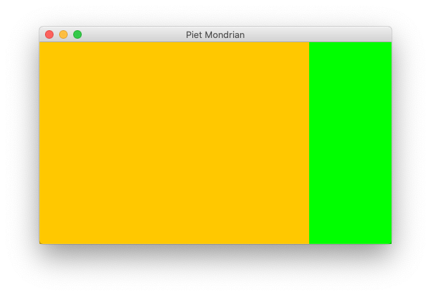 School Java Project Mondrian Art. The recursion you can see and enjoy ...