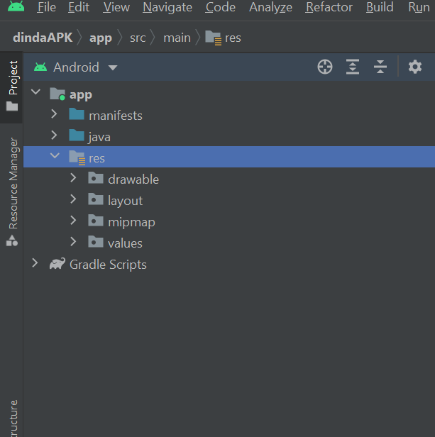 Membuat project Relative layout di Android studio ke Github. | by ...