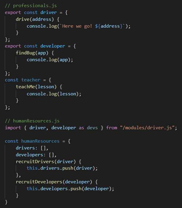 JS Modules With Imports And Exports | by Avraham Batoniashvili | Mar ...