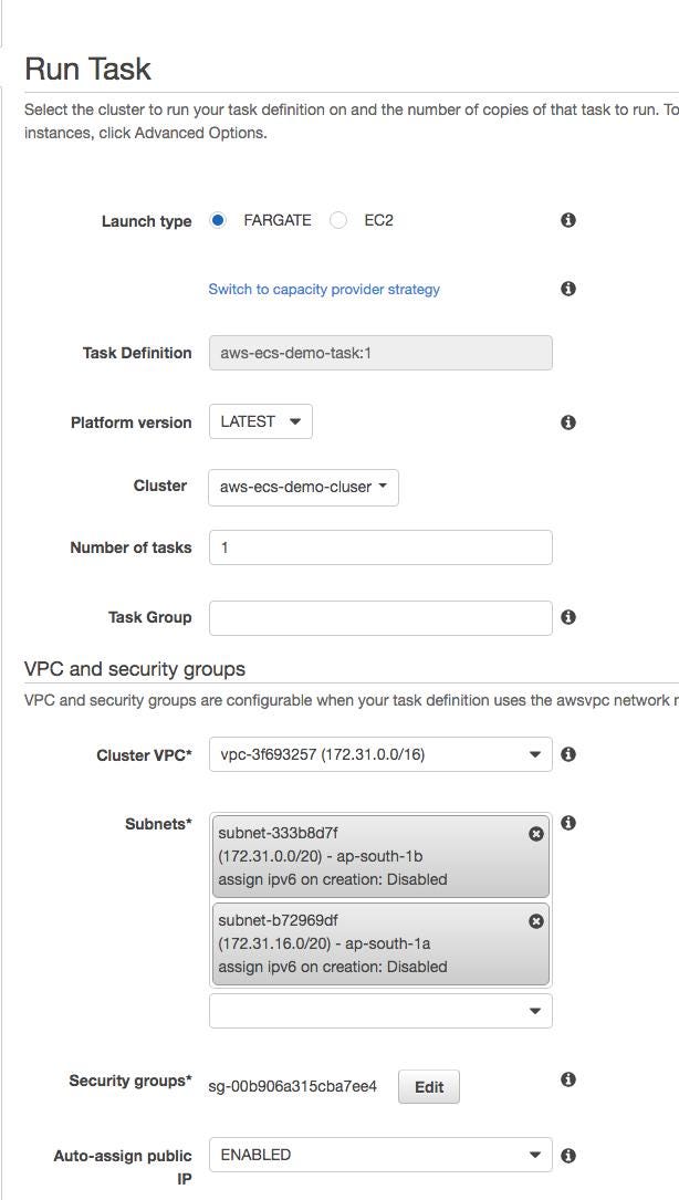 How to create a docker image and deploy it using ECR & ECS? | by Vivek Navadia | Medium