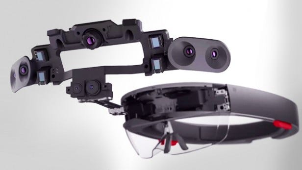 All About HoloLens. “Microsoft Futuristic HoloLens headset… | by Vedr ...