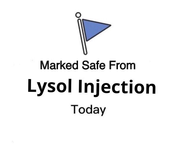 Lysol Memes and Disinfectant Memes get them in there! | by ...