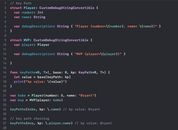 An overview on the Swift key path feature | by Luciano Almeida | Medium