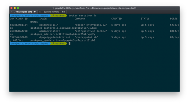 Getting Started With Postgresql Using Amazon Rds Cloudformation Pgadmin And Python By Gary