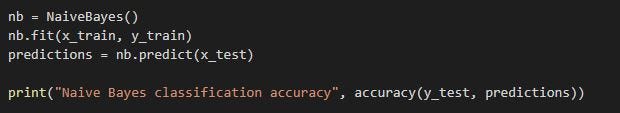 How To Create A Classed Based Naive Bayes Algorithm From Scratch In Python By Jllindberg Medium 3829