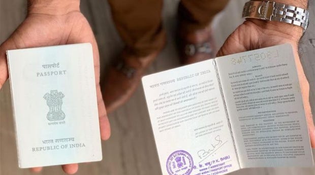 What to do when your passport is damaged while transiting | by Nithin ...