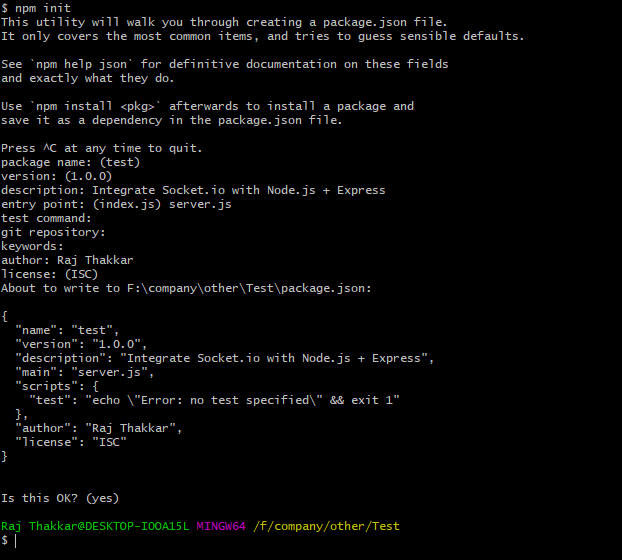 Getting Started with Socket.Io,Node.js + Express | by Raj Thakkar | Medium