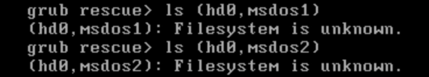 Fix Grub Error: No such partition. Entering rescue mode…grub rescue ...