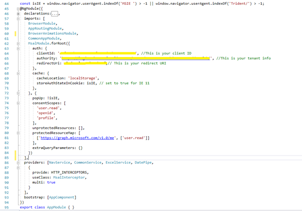 How to use MSAL Angular 8 for authenticating Users | by Kiran Mahale | Medium
