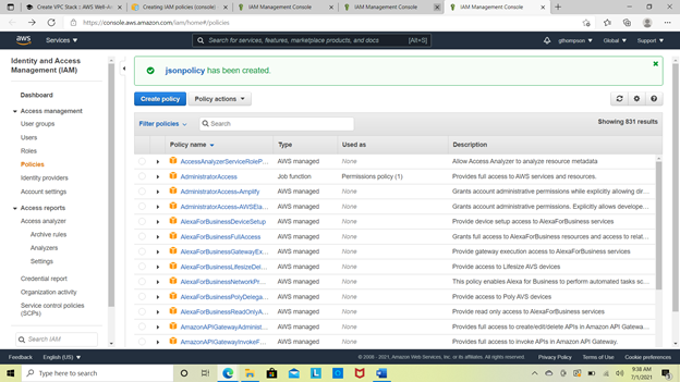 · Creating a VPC Stack: Create an appropriately configured VPC, by ...