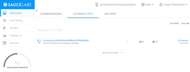 Run your first selenium test on SauceLabs | by Chaya Thilakumara ...