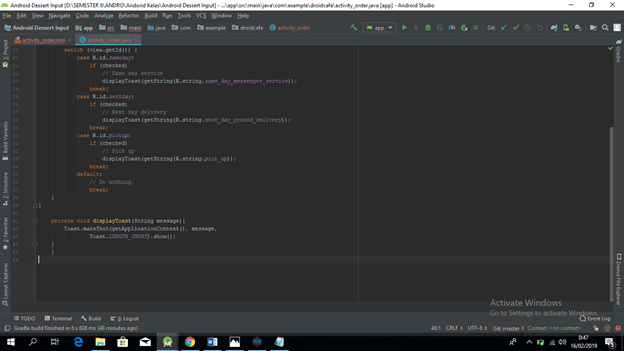 Android Fundamental 04 : Clickable Image, Input Control and Menus and ...