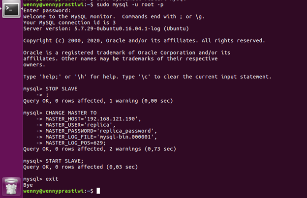 Configure MySQL Master-Slave Replication on Ubuntu 16.04 | by Wenny ...