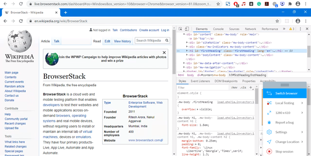 BrowserStack. For Cross Browser Testing | by Chaya Thilakumara | Chaya ...