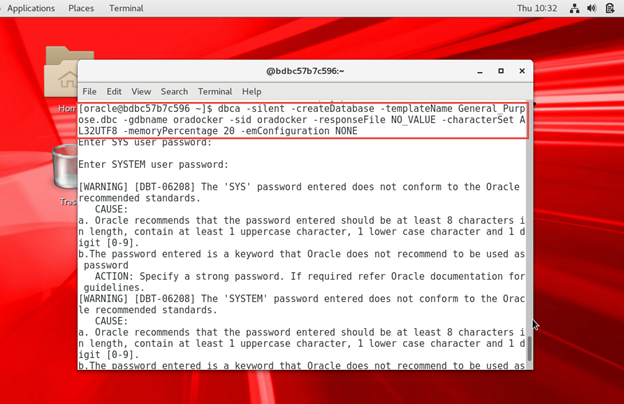 Install Oracle Database on Docker Container | by kittil | Sirisoft | Medium