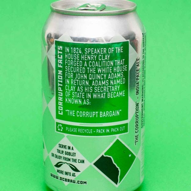 DC Brau The Corruption IPA Review | by Dave Jensen (beer47) | beer47