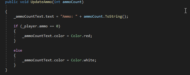 Let’s add an ammo powerup. Now that we have added a ammo feature… | by ...