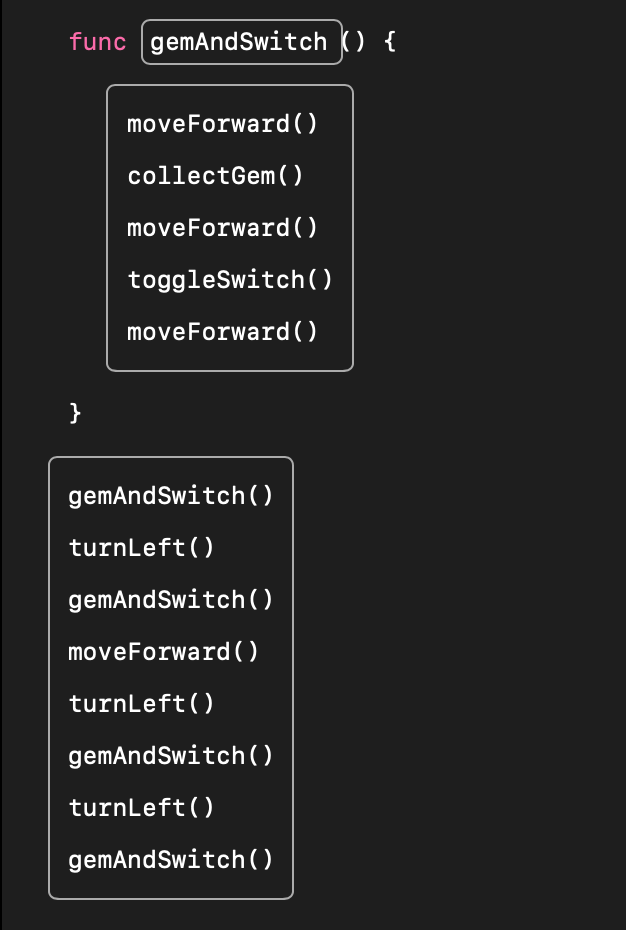 Extension 3 — Swift Playgrounds Learn To Code 1 指令and函數 彼得潘的 Swift Ios App 開發教室 Medium