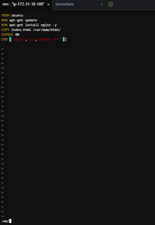 Creating a Docker Image with NGINX and AWS ECR | by Jarvis Bryant | Enlear Academy