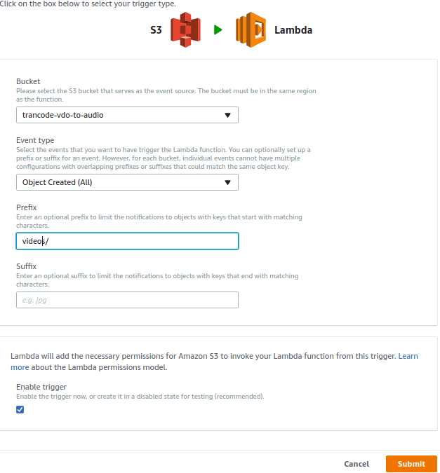 Video To Audio Using Elastic Transcoder Lambda With Sns Notification By Ratul Basak Medium