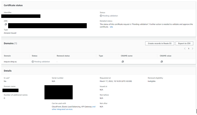 Deploy a secure Web Application in Amazon Beanstalk with SSl certificate and custom domain name ...