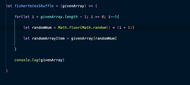 Shuffling Your Array Items In JavaScript: The Fisher-Yates Algorithm ... Shuffling Your Array Items In JavaScript: The Fisher-Yates Algorithm ...