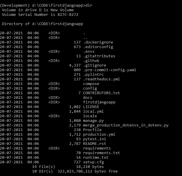 Setting up a new Django (or Data Science) project in windows local ...