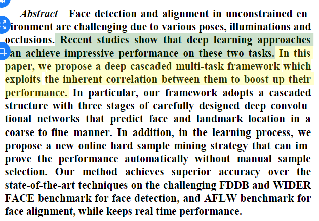 Joint Face Detection And Alignment Using Multi Task Cascaded Convolutional Networks By Jae Duk